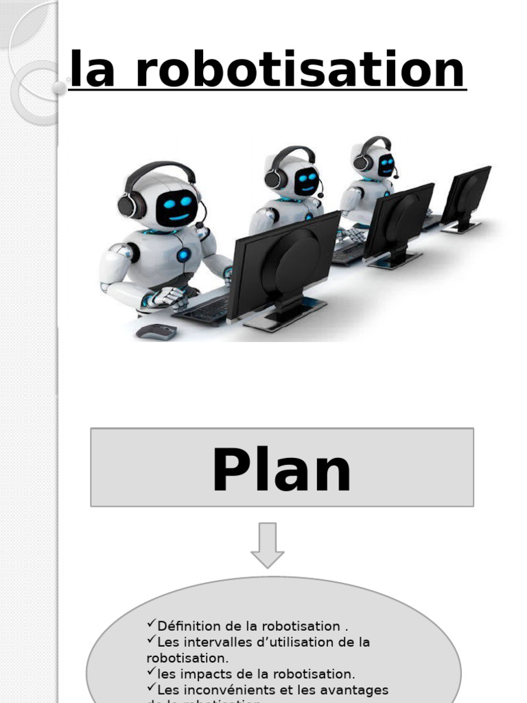 La Robotisation | PDF | Robotique | Robot