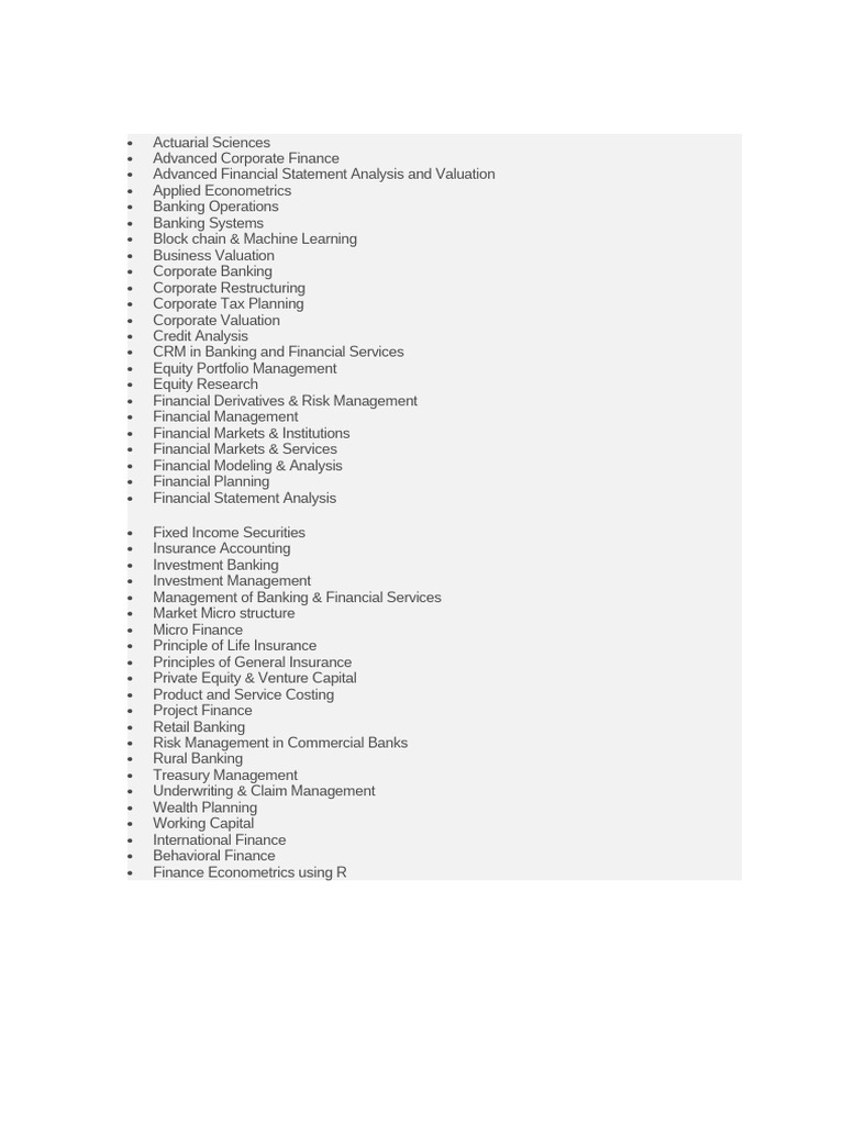 Finance Topics | PDF