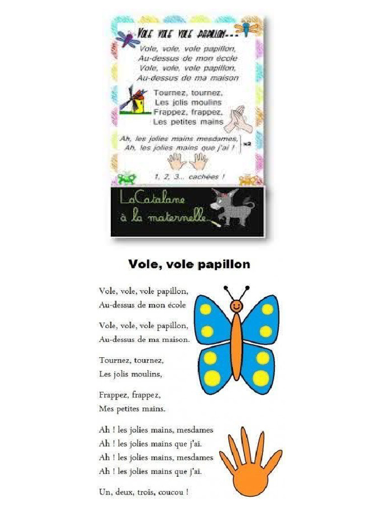 Papillon Vole Vole | PDF