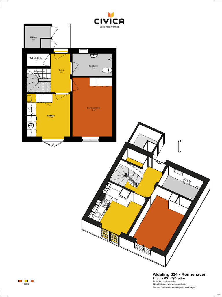 Afdeling 334 - Rønnehaven: Udhus | PDF