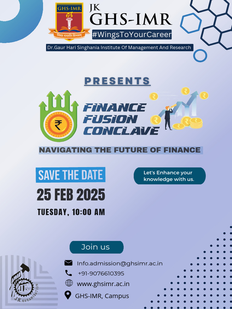 Finance Fusion Conclave 2025 Event | PDF | Economies | Business
