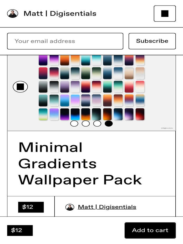 Minimal Gradients Wallpaper Pack | PDF