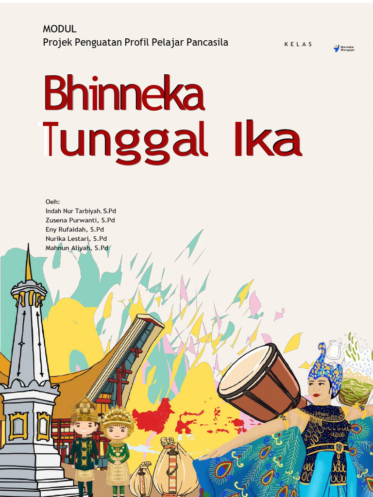 Modul P5 BHINNEKA TUNGGAL IKA - KELAS 1 Dan 2 | PDF