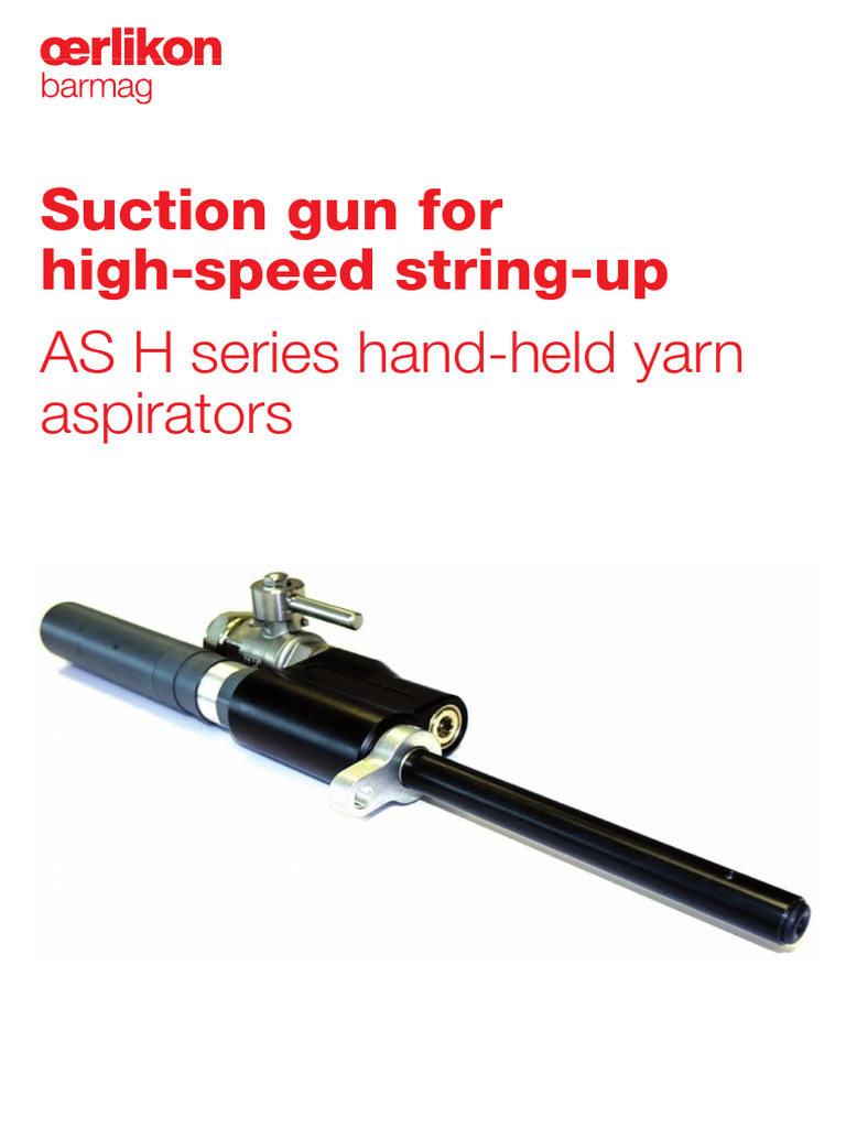 High-Speed Yarn Suction Gun Benefits | PDF | Yarn | Mechanical Engineering