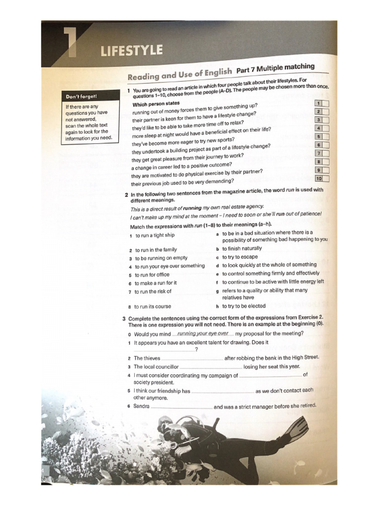 Workbook Exercises | PDF