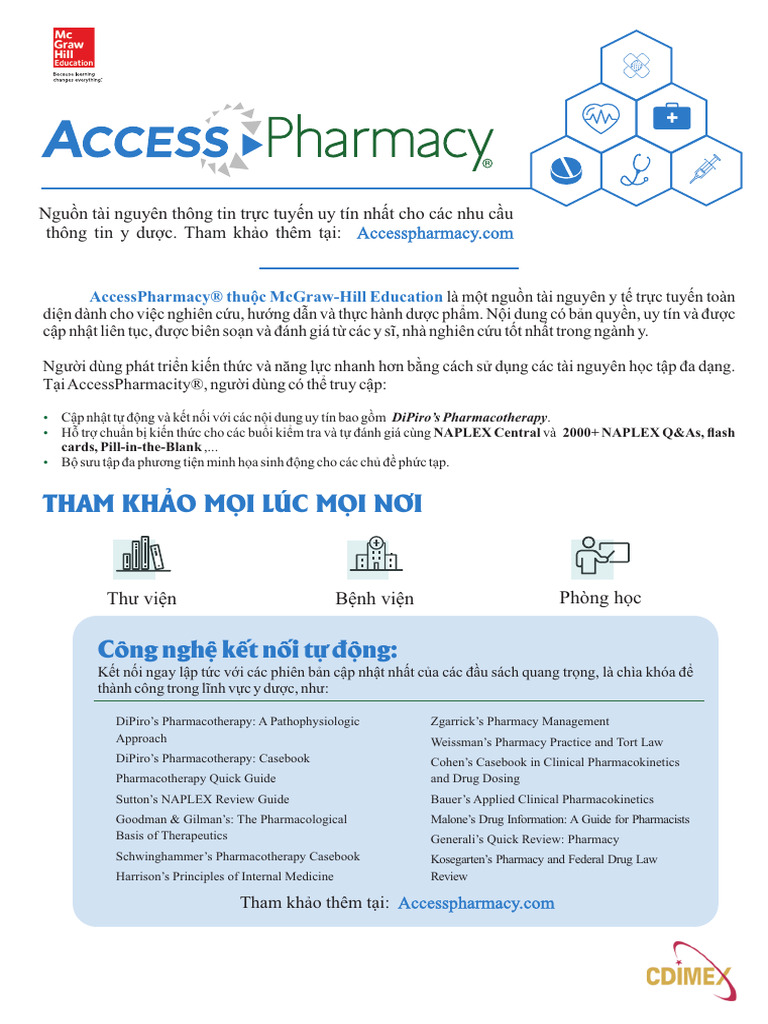McGraw-Hill Access Pharmacy | PDF