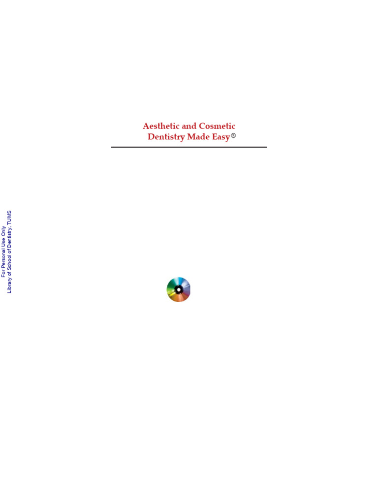 Aesthetic and Cosmetic Dentistry Made Easy | PDF | Dentin | Tooth Enamel
