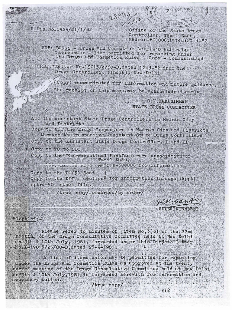 GO Repacking Licence | PDF