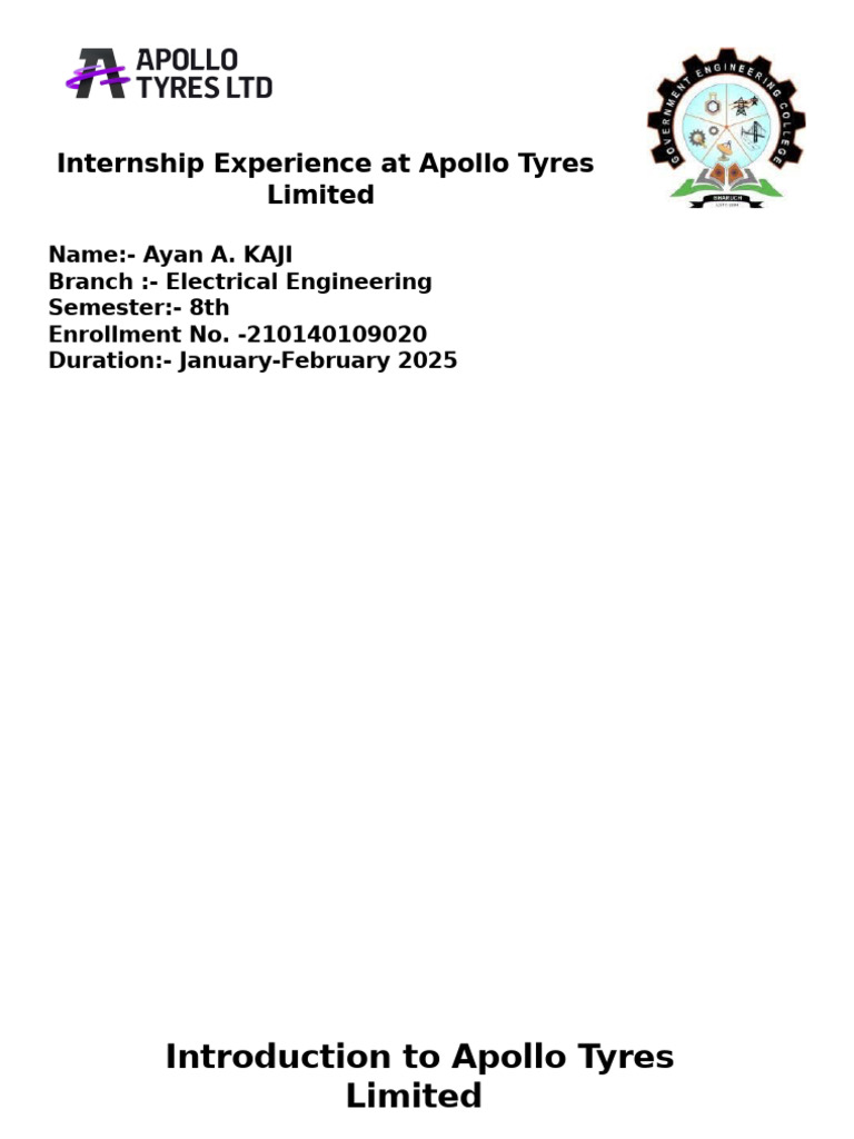 Apollo Tyres Corporate Presentation FY24.Pptx - 20250227 - 221359 - 0000 | PDF | Programmable ...