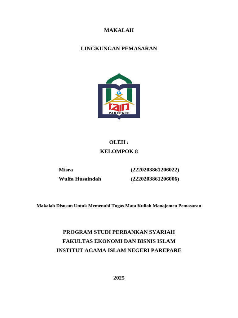 Makalah Klp 8 | PDF