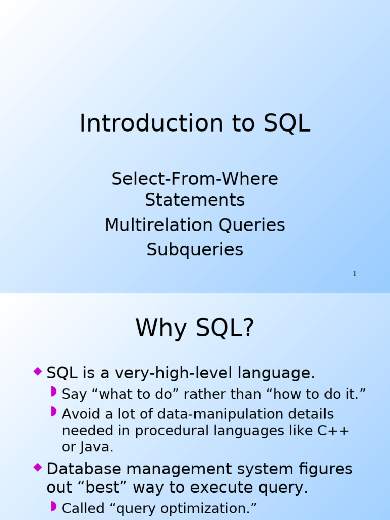 4 sql1 | PDF | Anheuser Busch | Computer Programming