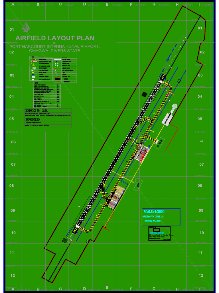 Port Harcourt Airport Layout Plan | PDF