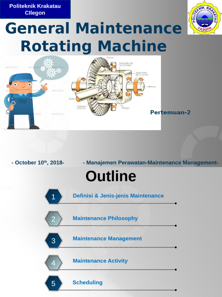2-General Maintenance Rotating Machine | PDF