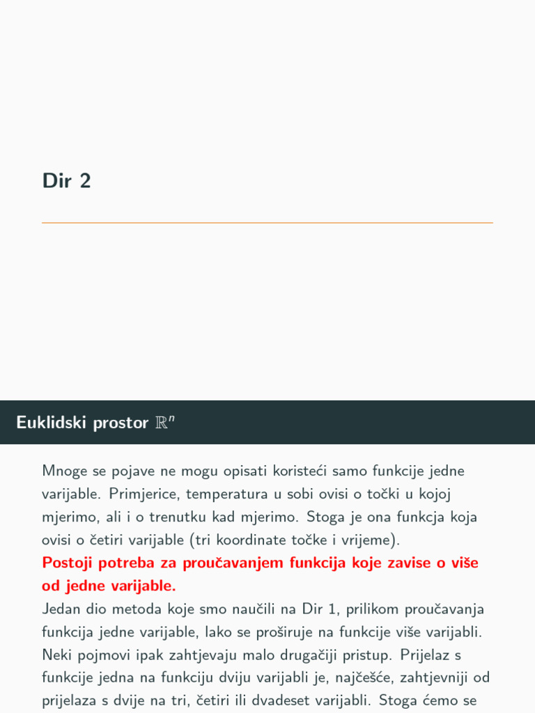 DIR2 3 RN I Funkcije | PDF