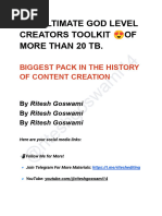 Ultimate Editors Course Resources | PDF | Multimedia