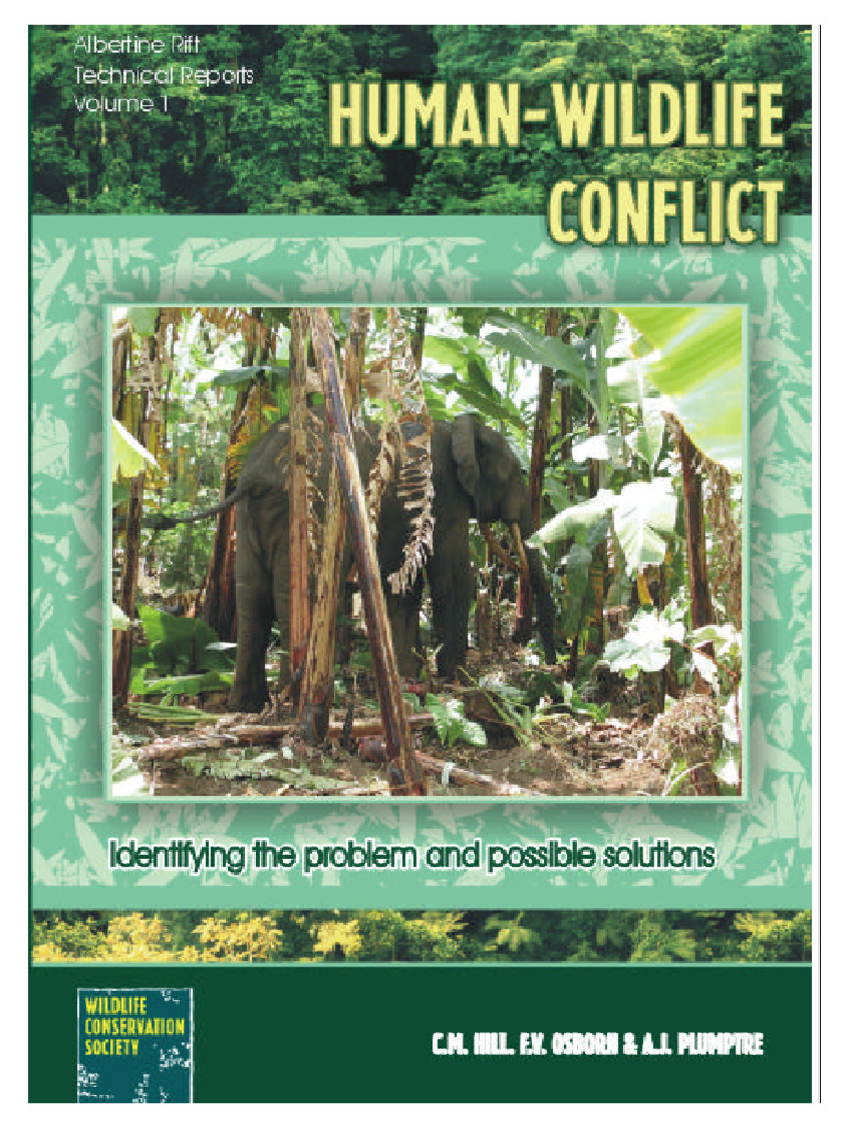 Human Wildlife Conflict - 0 | PDF | Cost Of Living | Conservation Biology