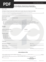Account Modification Form | PDF | Debit Card | Banks
