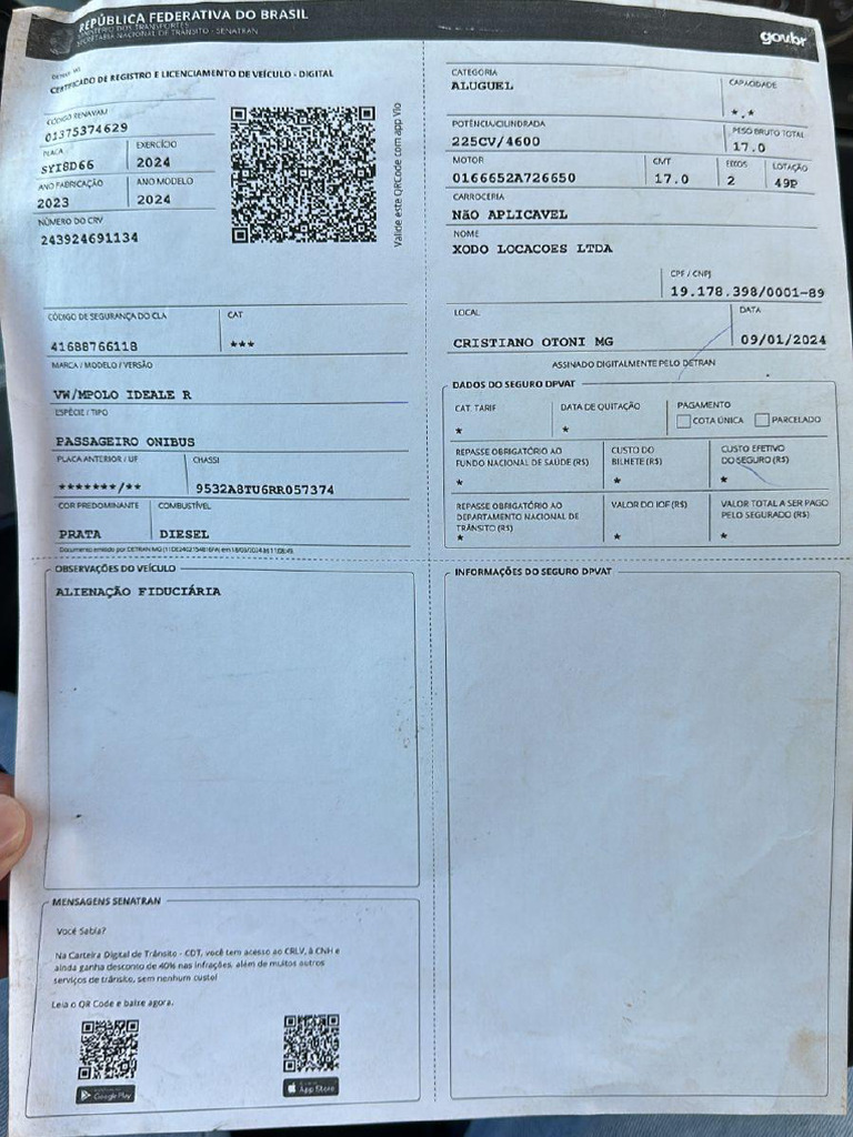 CRLV - SYI-8D66 | PDF