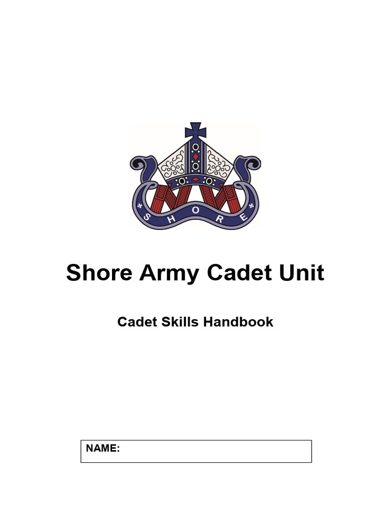 Shore Cadet Skills Handbook 40pgs | PDF | Cardiopulmonary Resuscitation | Knot