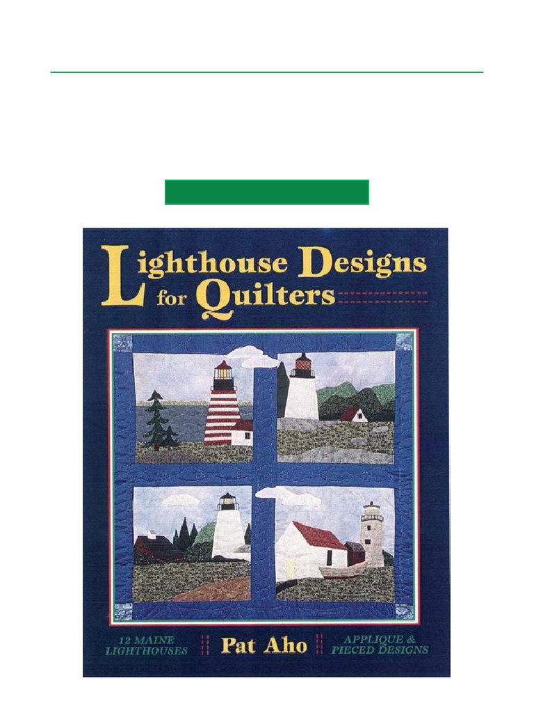 Lighthouse Designs For Quilters High-Resolution PDF Download | PDF