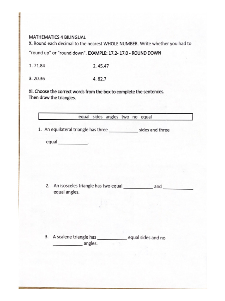 MATHEMATICS 4 BILINGUAL | PDF