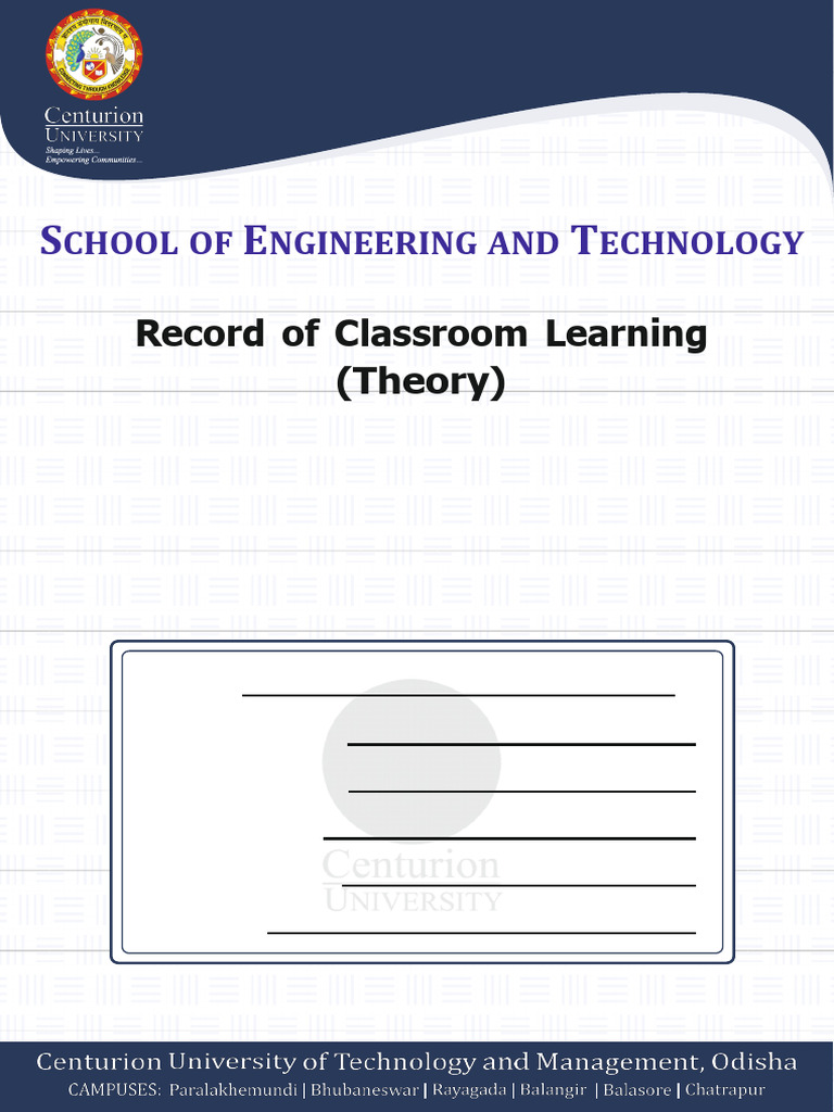 Classroom Learning Record Overview | PDF | Learning
