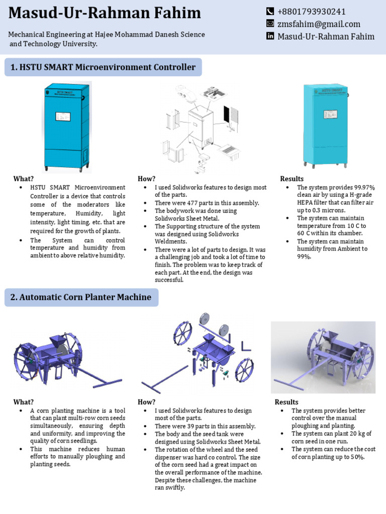 Portfolio of Masud-Ur-Rahman Fahim PDF | PDF | Waste | Pyrolysis