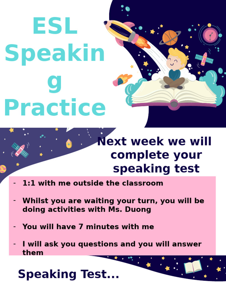 Semester 1 - Speaking Practice 1&2 | PDF | Grammar | Fluency
