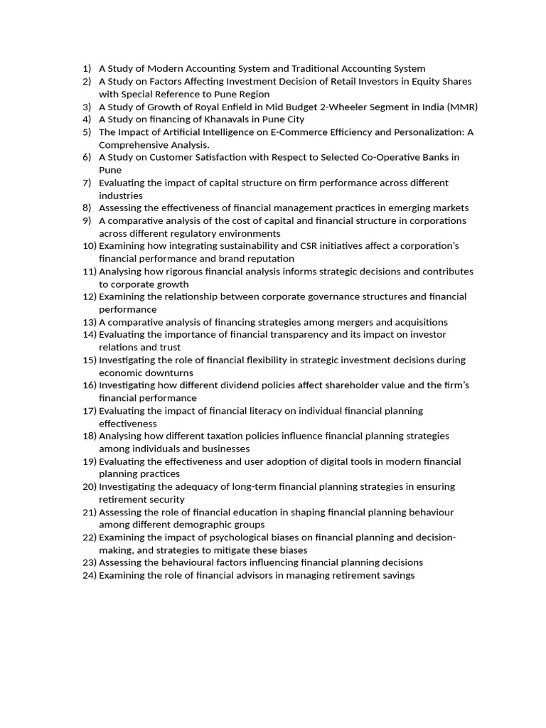 A Study of Modern Accounting System and Traditional Accounting System | PDF