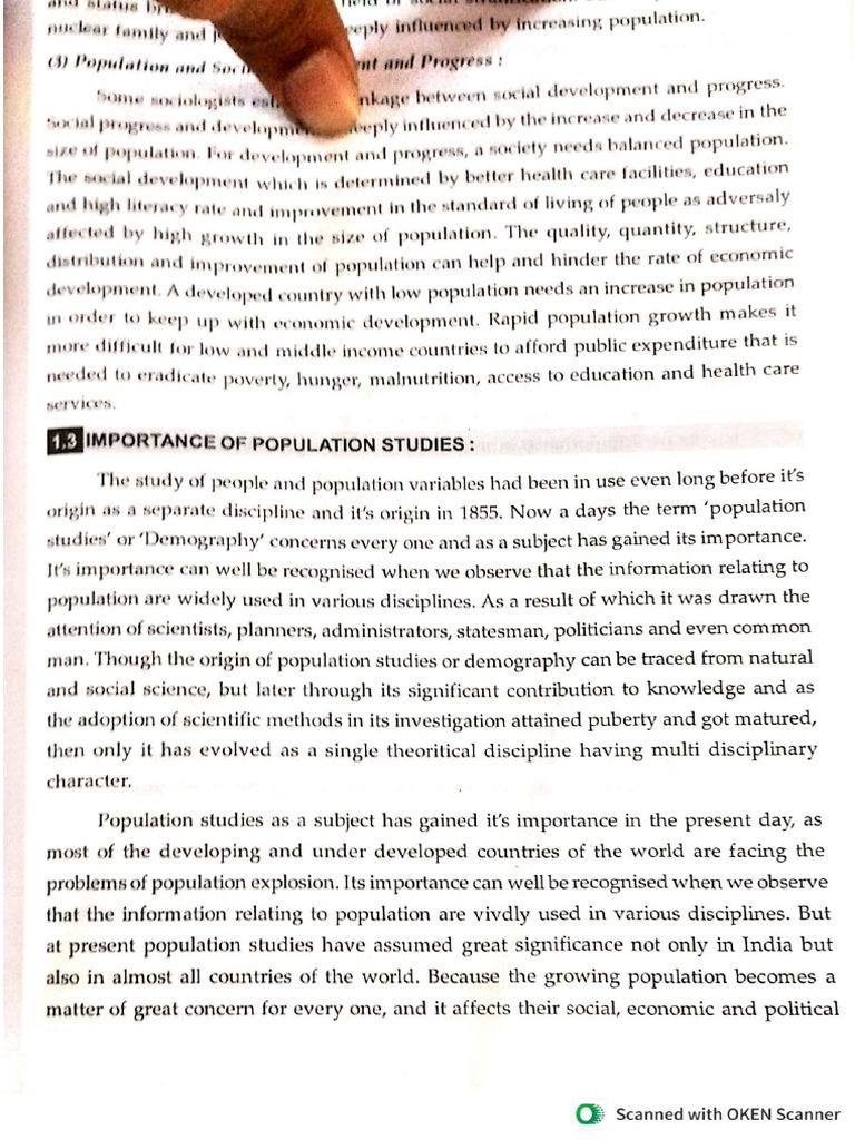 Population Paper | PDF