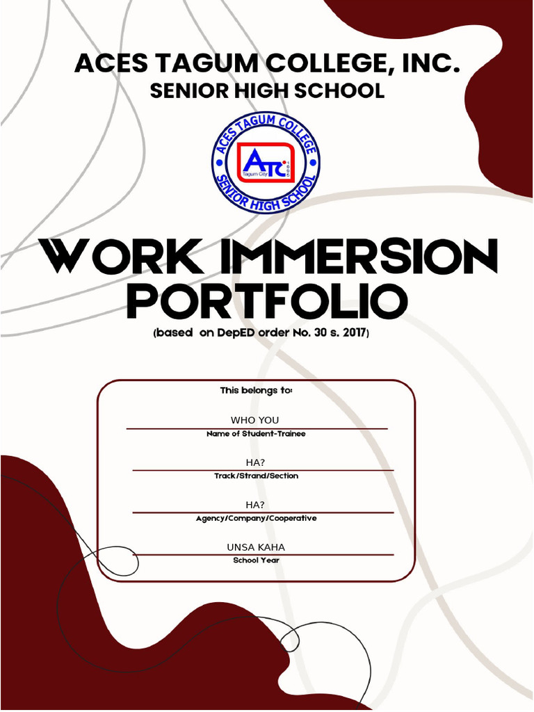 Work Immersion | PDF