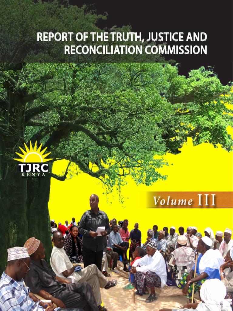 TJRC Report Vol 3 | PDF | Kenya