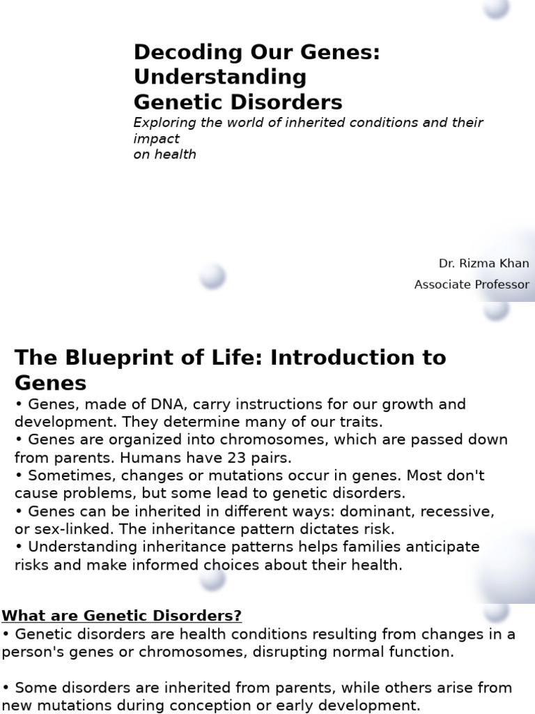 Decoding of Gene | PDF | Genetic Disorder | Quantitative Trait Locus