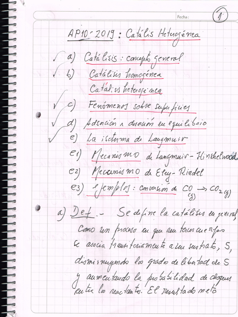 Catalisis Heterogenea | PDF