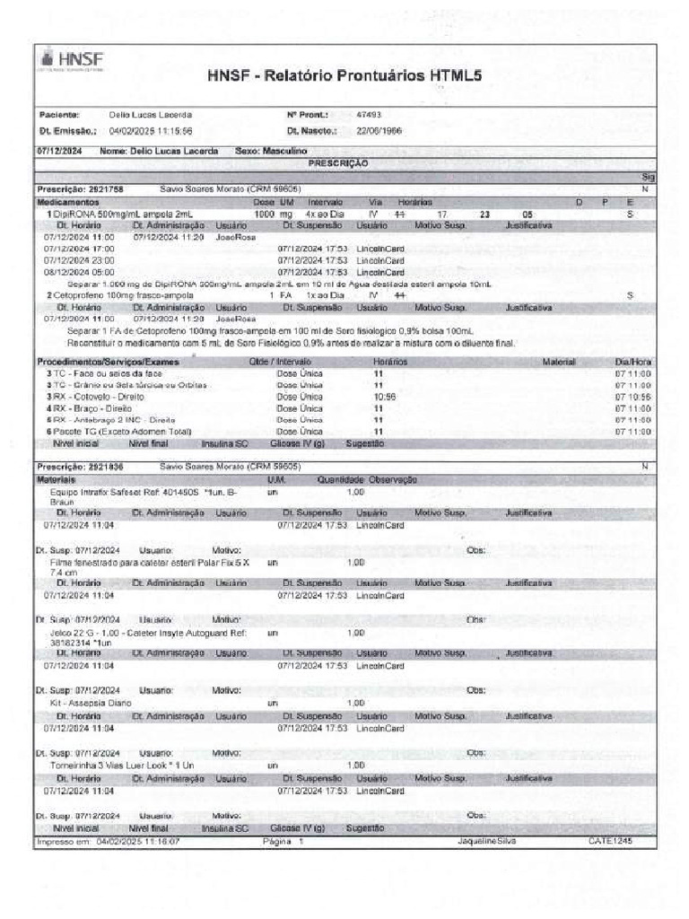 Prontuario Médico Parte 01 - Compressed - Compressed | PDF