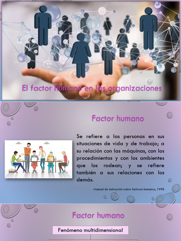 El factor humano en las organizaciones perspectiva bíblica | PDF | Gestión de recursos humanos ...
