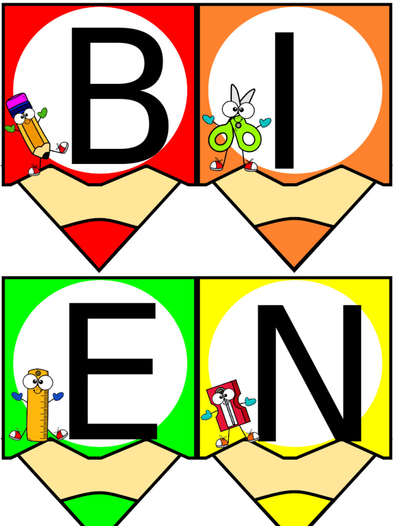 Banderines Regreso A Clases | PDF