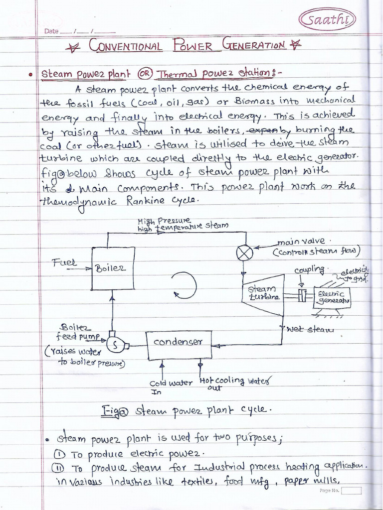 Unit 4 POWER PLANT NOTES | PDF