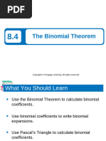 Ch. 8 The Binomial Expansion Cheat Sheet - Edexcel Maths A-Level - Year ...