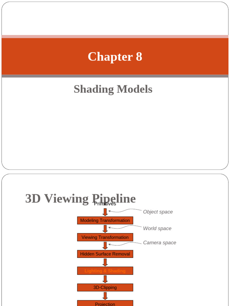 Shading Models in Computer Graphics | PDF | Rendering (Computer ...