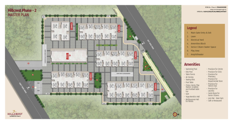 HillCrest - Master Plan-1 | PDF