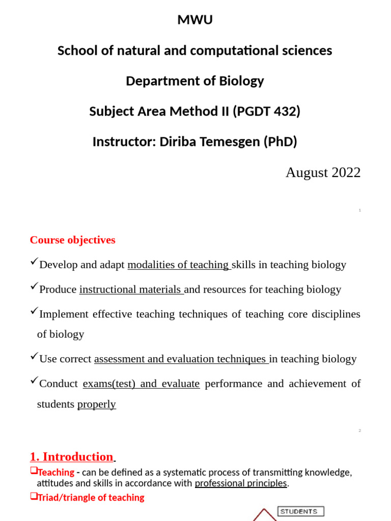 PGDT -II in 2022 | PDF | Learning | Teachers