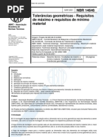 Tabela ISO - Tolerâncias Dimensionais - H7 e h6 | PDF