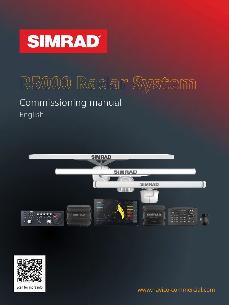 R5000 Radar System CM - EN - 988 12293 005 - W | PDF | Menu (Computing) | Computer Network
