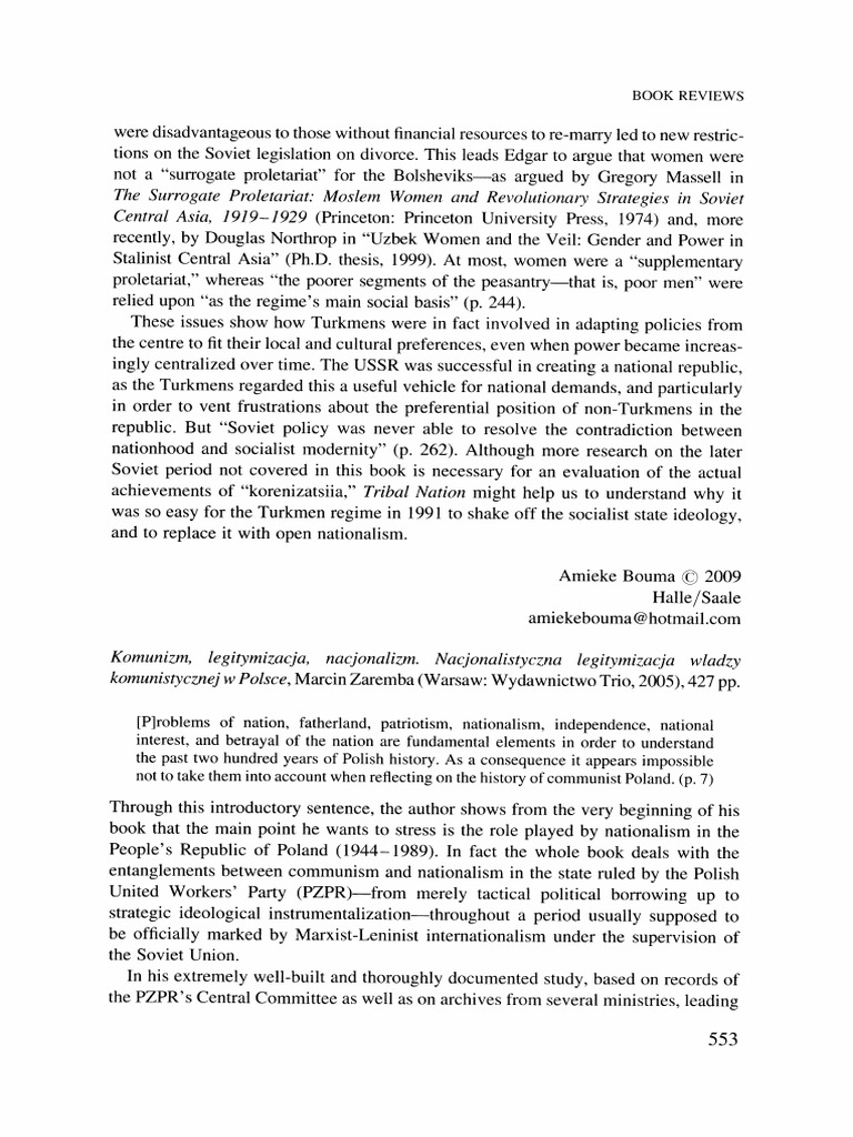 Nationalism and Communism in Poland | PDF | Communism | Nationalism