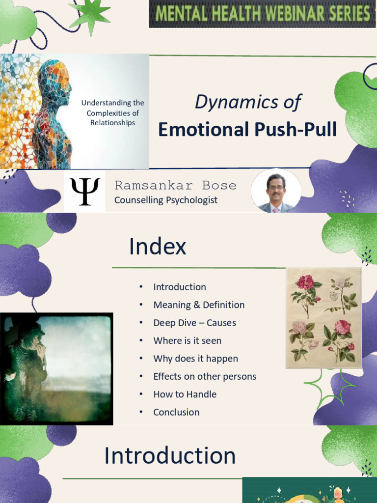 AC - Webinar - Dynamics of Emotional Push-Pull 1 | PDF | Attachment ...