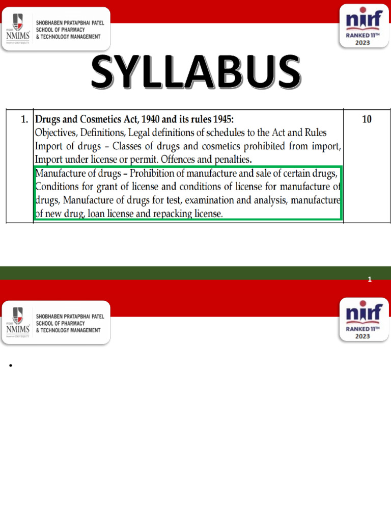 Manufacture of Drugs YrSlFRsHQQ | PDF | License | Fine (Penalty)