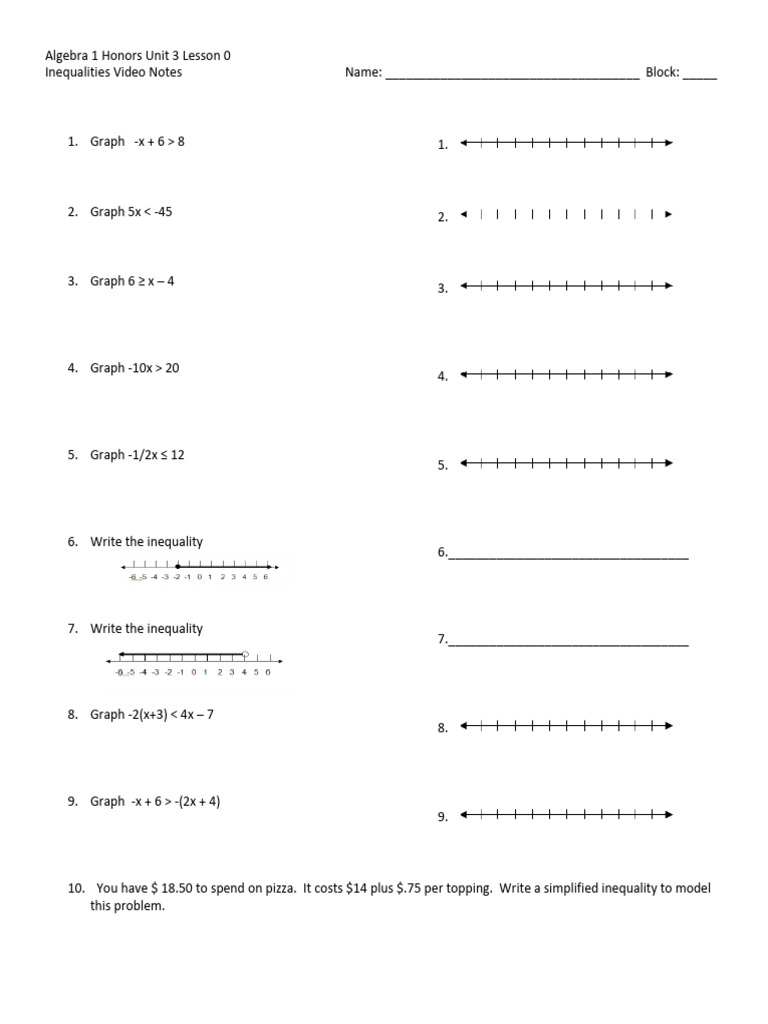 Lesson 7 Unit 3 Lesson 0 Video Notes | PDF