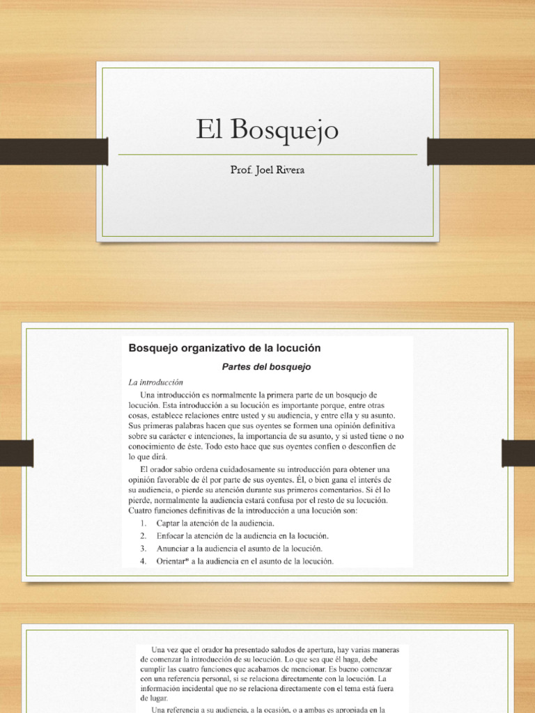 Lección 3 El Bosquejo | PDF