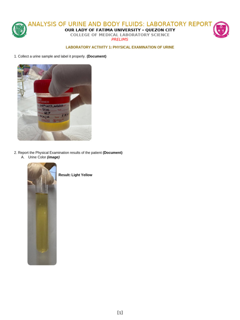 AUBF311 - Lab-Activity-Physical Examination | PDF
